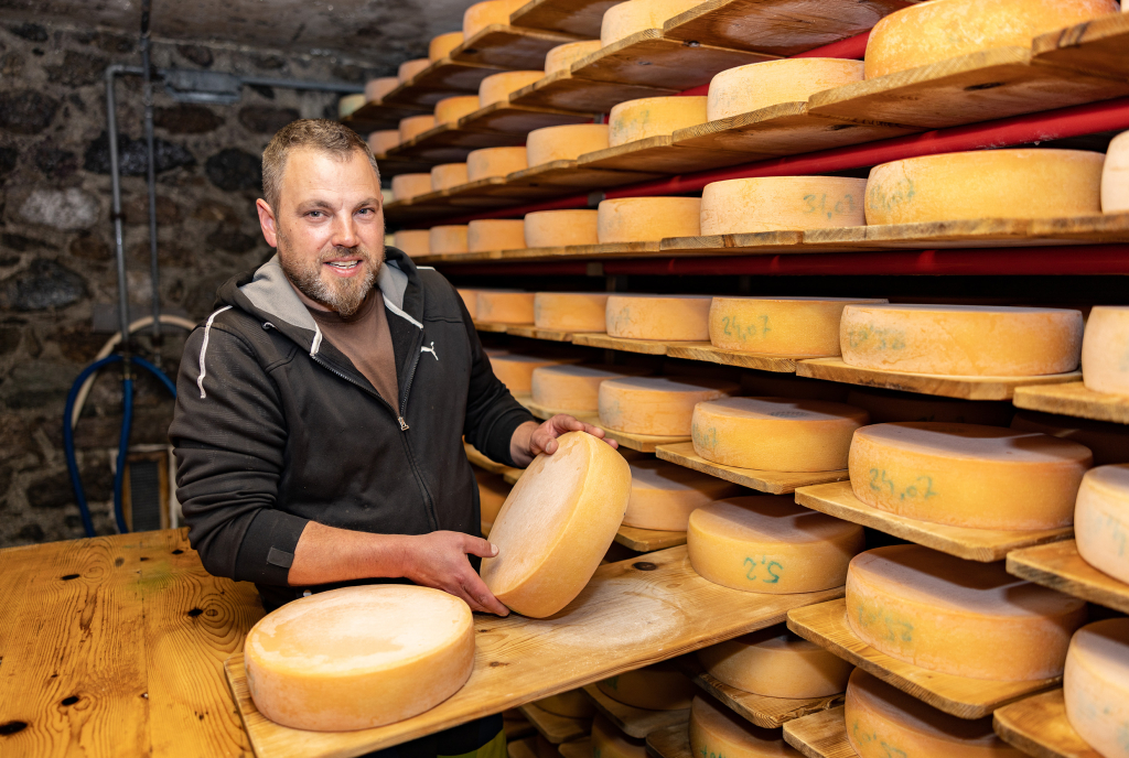 Von der Milch zum Alpkäse | Engadin Scuol Zernez